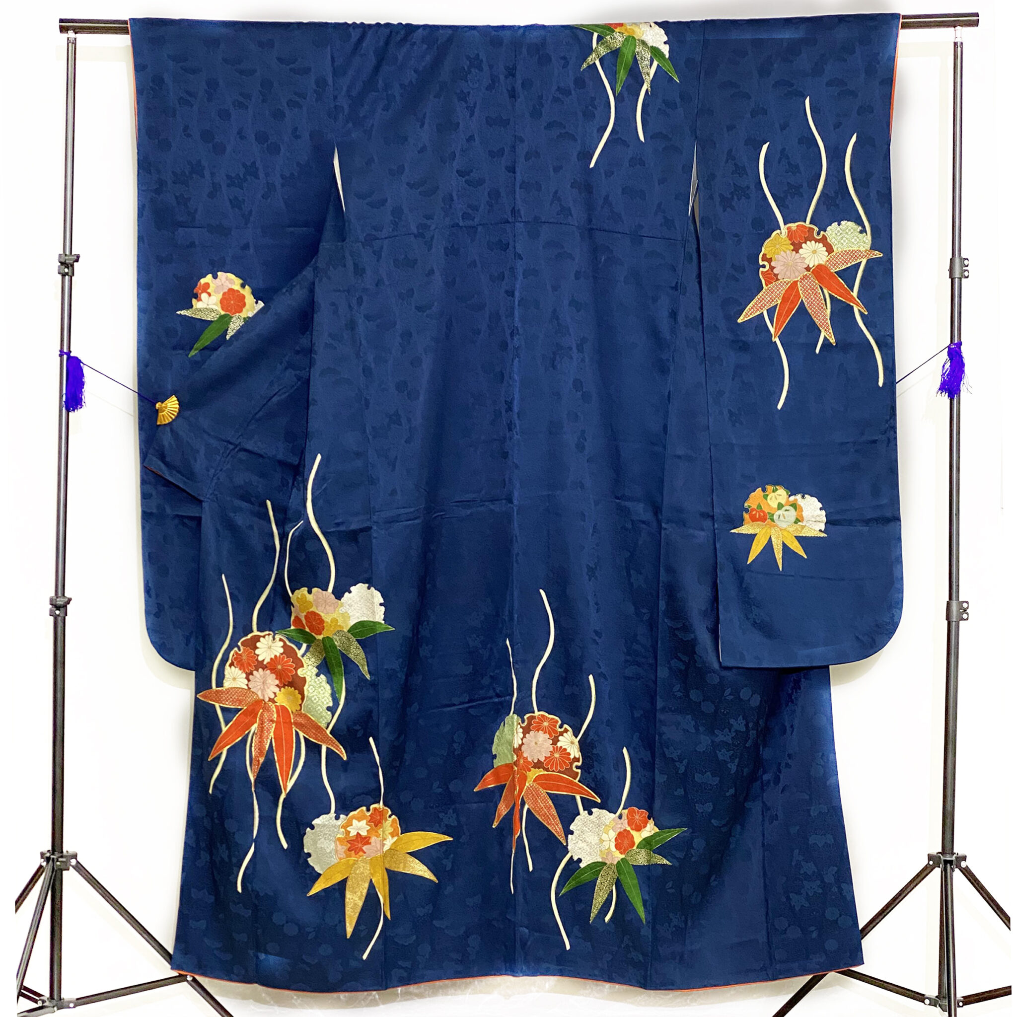 Pike Blue Furisode Gloriousness – Tangerine Mountain